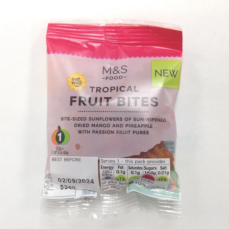 M&S Tropical Fruit Bites