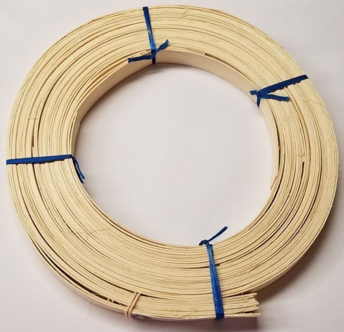 FLAT REED 1/2" SPLINT - 150' Foot Coil basket seat chair cane spline ...