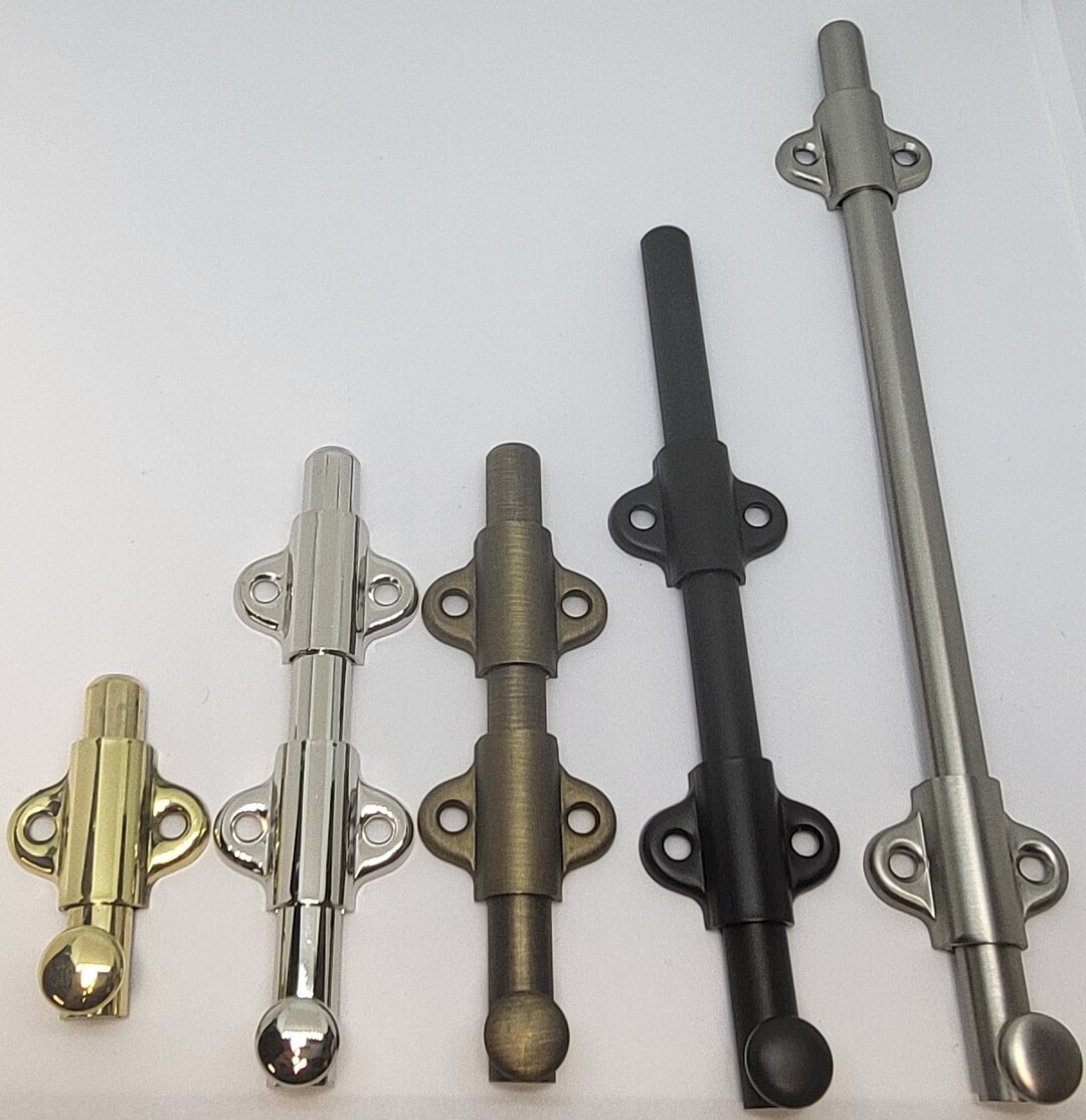 Cast Iron Victorian Style Iron Latch Bolt fancy steel decorative slide ...