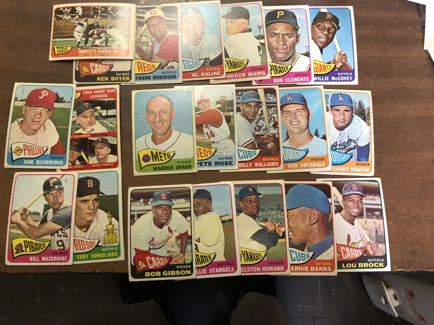 1965 Topps Baseball Starter set 246 cards