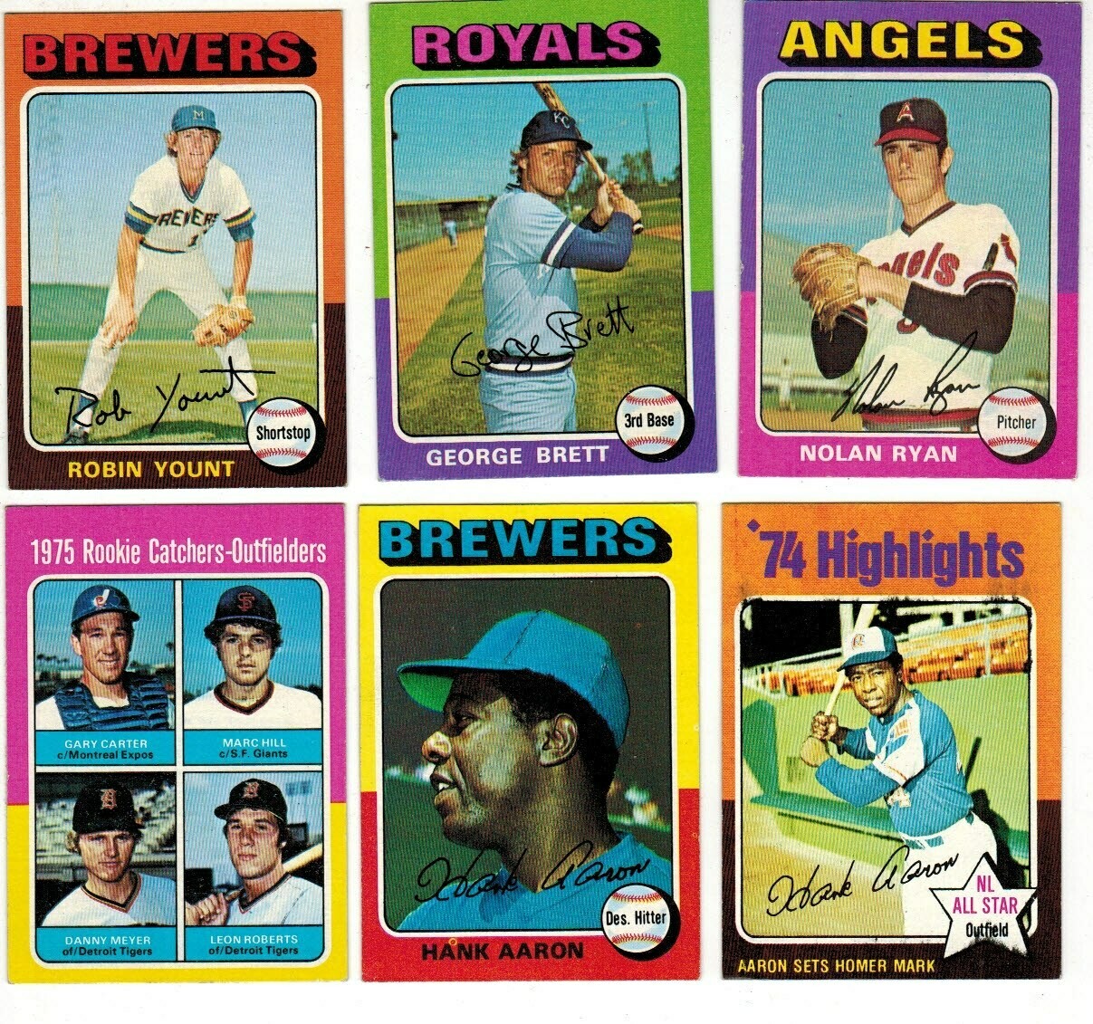 1975 Topps Baseball complete set Ex+ to Ex/Mint
