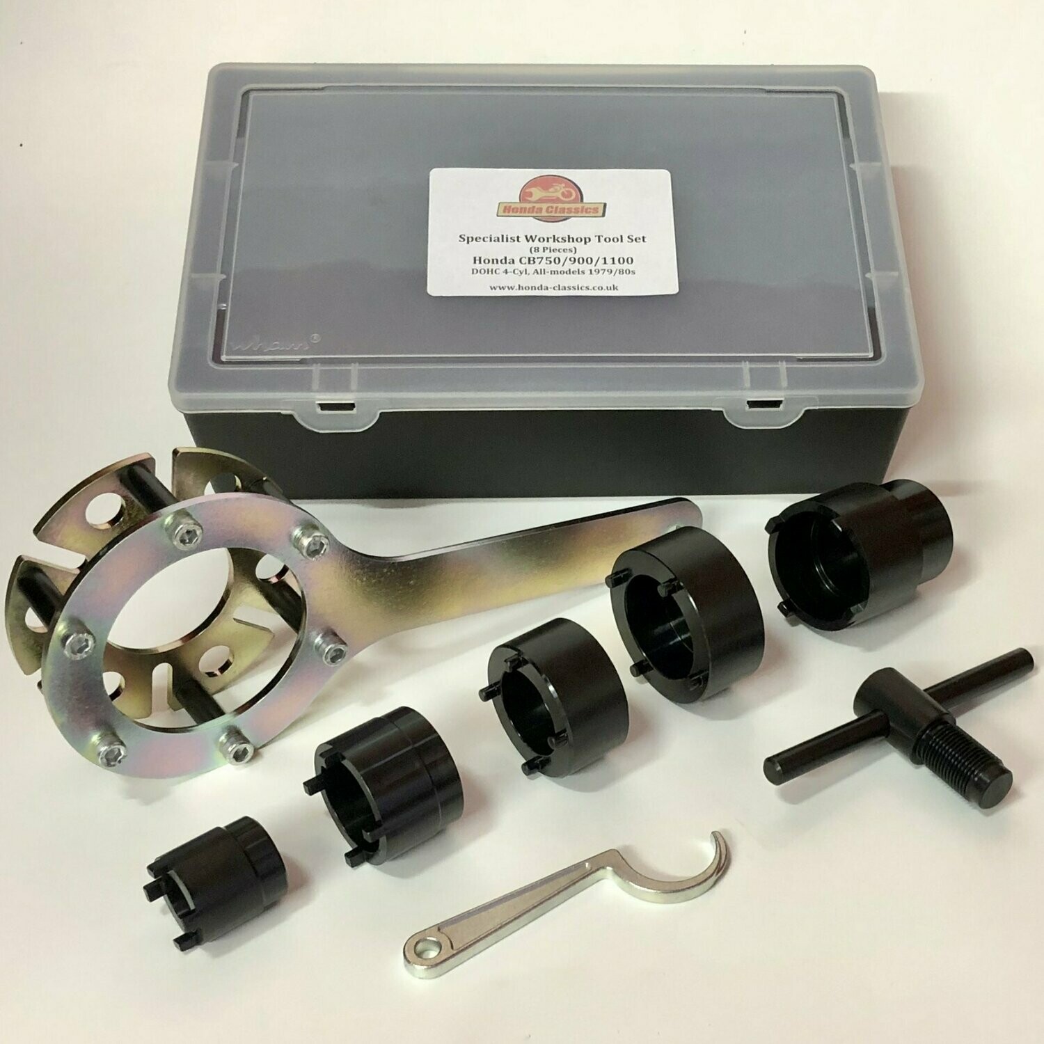 Workshop Tool Set, CB750/900/1100 DOHC (8-Piece) - HWT083