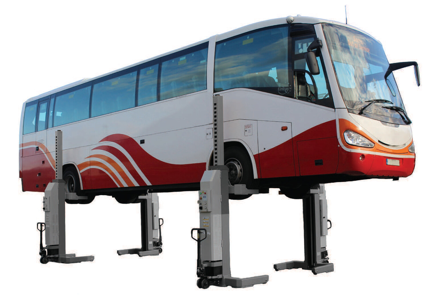 MAXIMA WIRELESS MOBILE COLUMN LIFTS