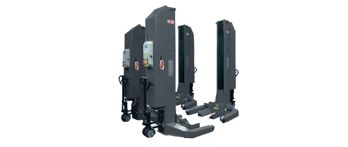 SPACE WIRELESS MOBILE COLUMN LIFTS