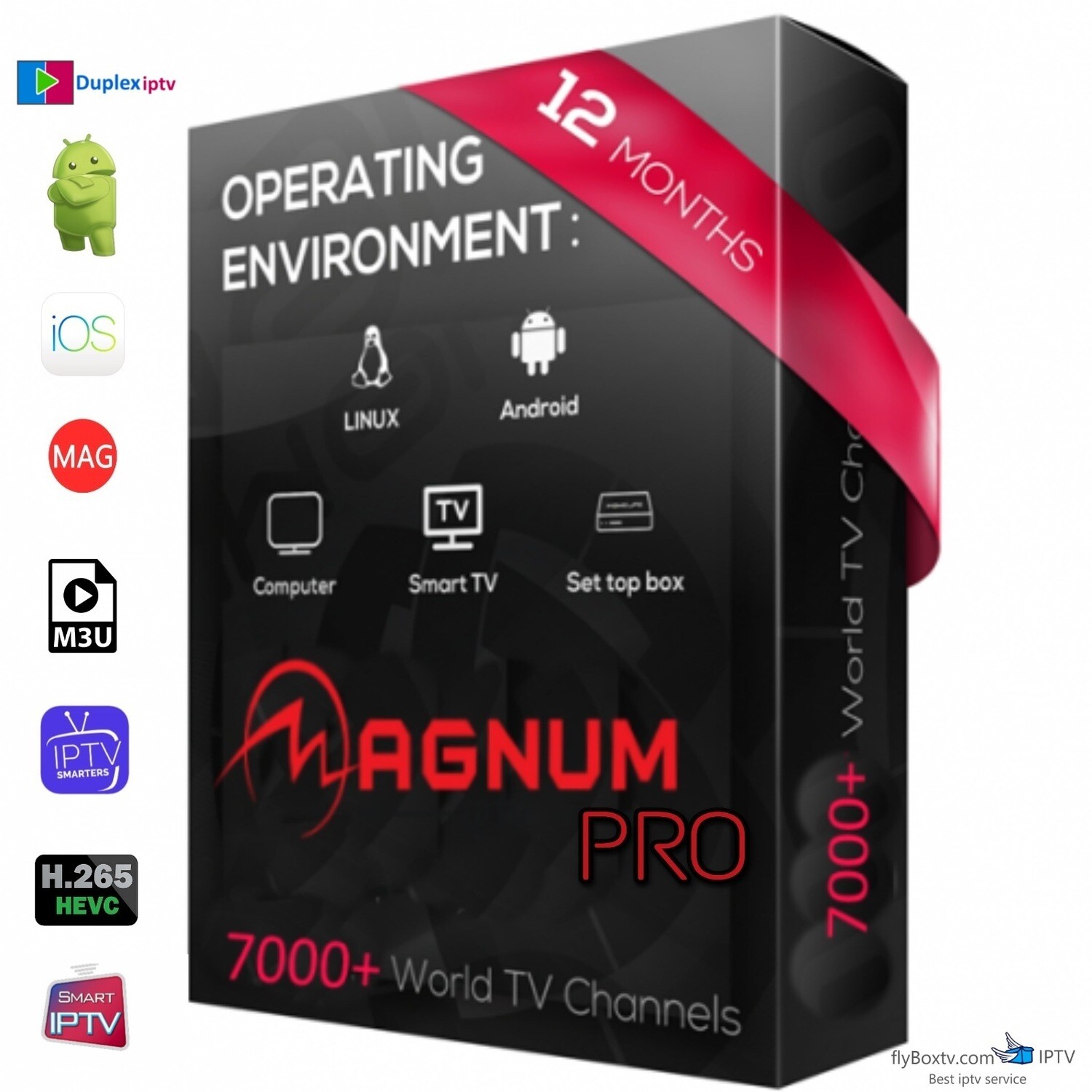 MAGNUM IPTV (Ott Platinum App) World TV Arabic USA Europe Latino ...