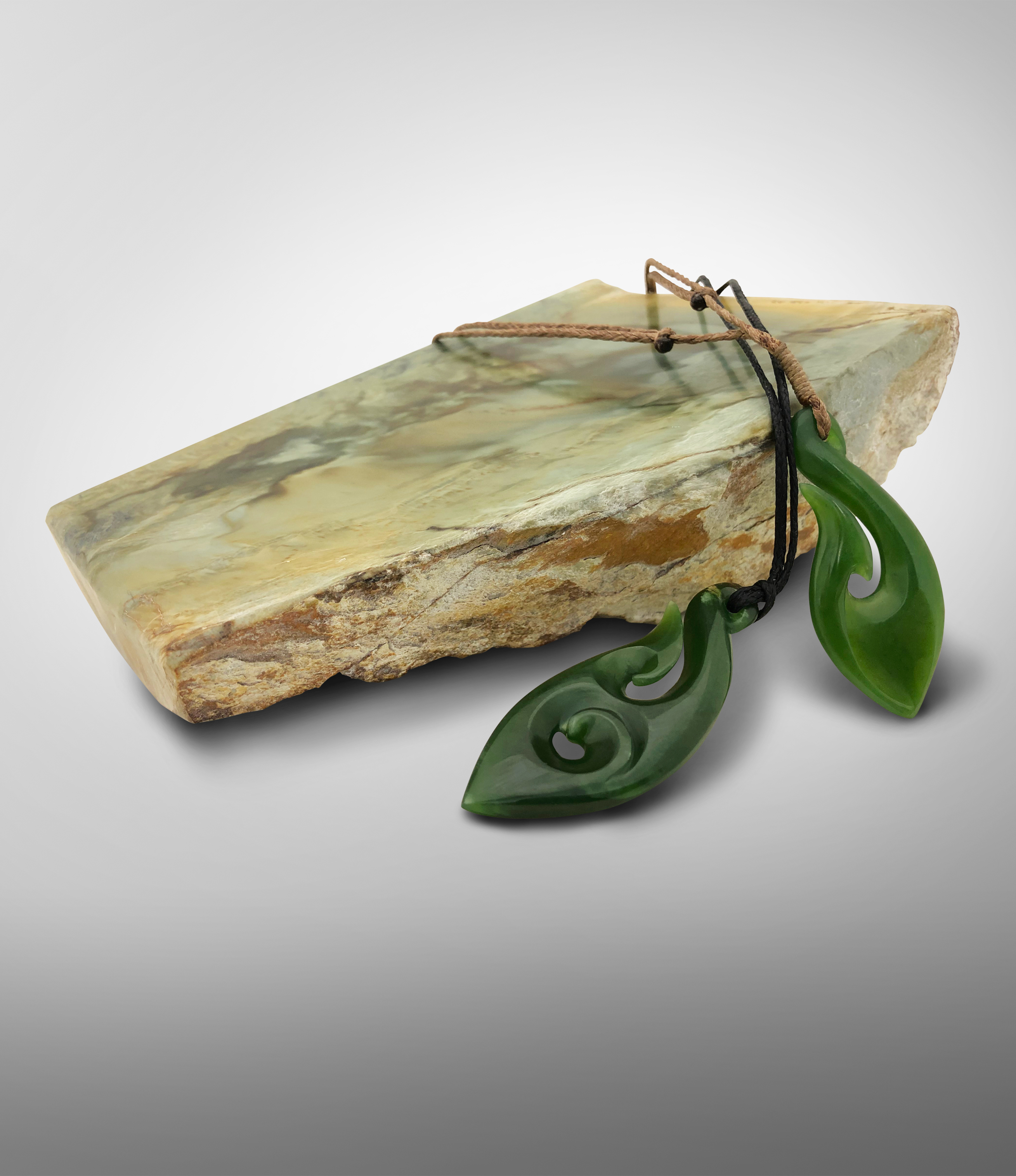 Hei Matau - Hook | Greenstone Carvings | Moko Pounamu