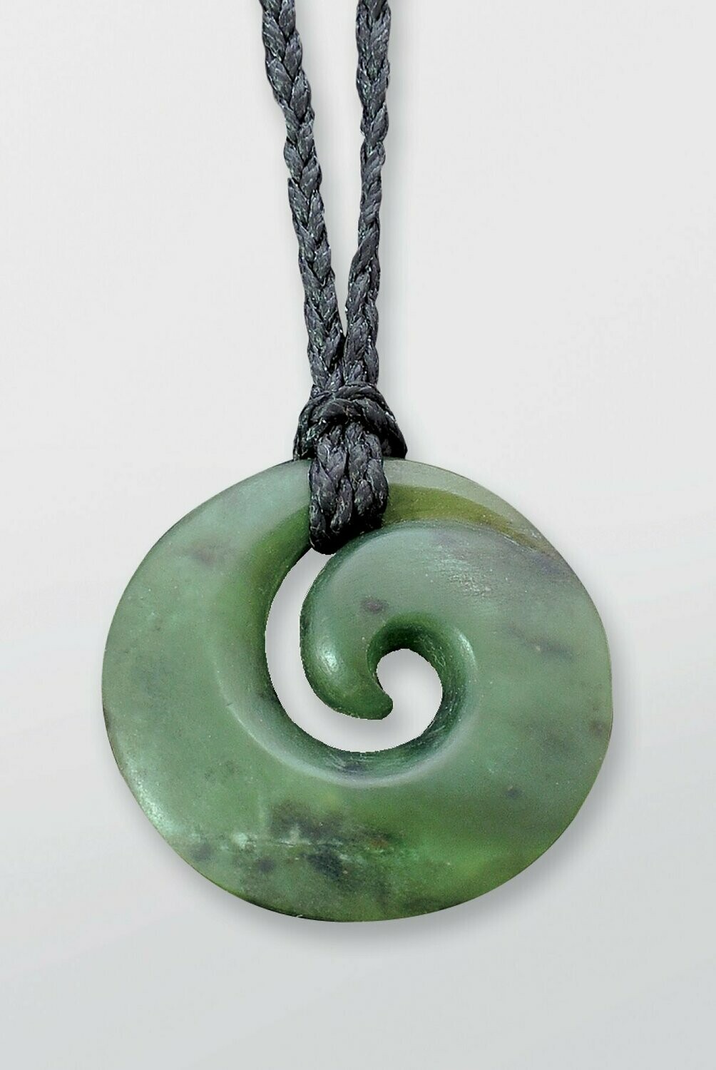 All Blacks Pounamu Closed Koru | Moko Pounamu