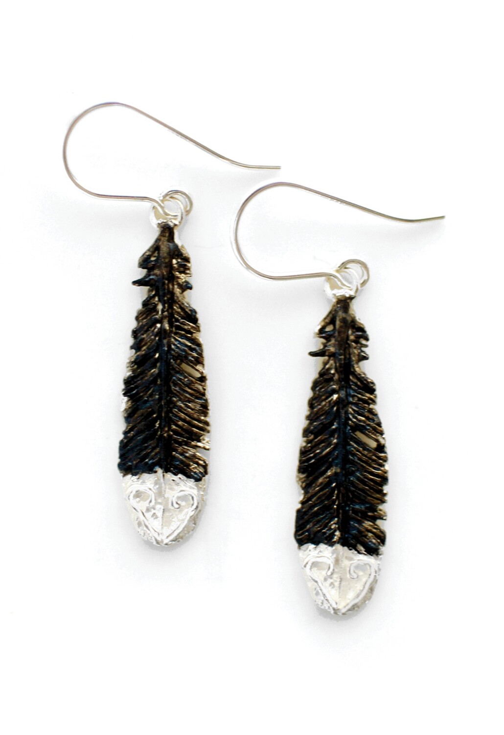 Huia Feather Earrings
