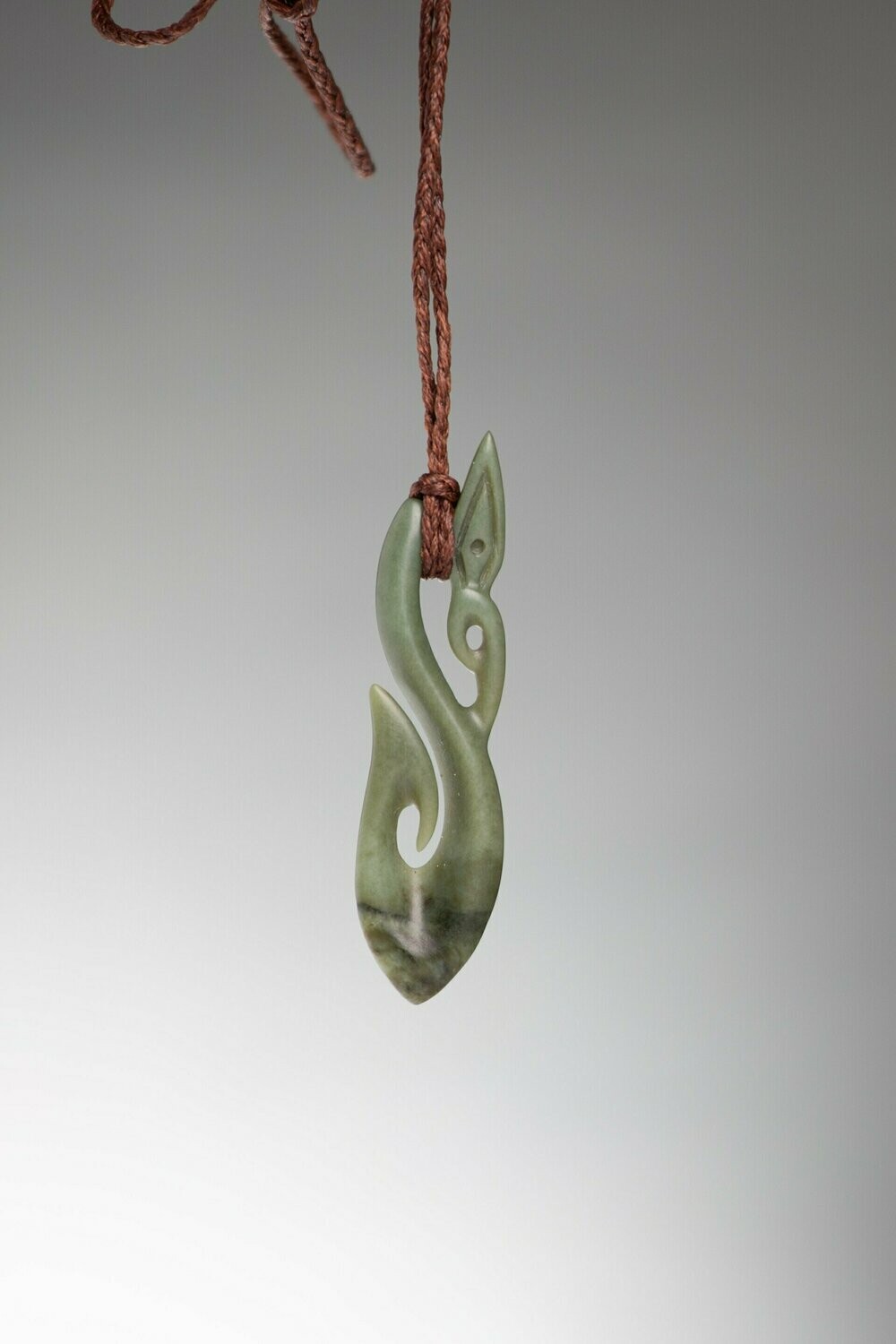 Greenstone Manaia NZ Genuine Inanga stone - Wairunga