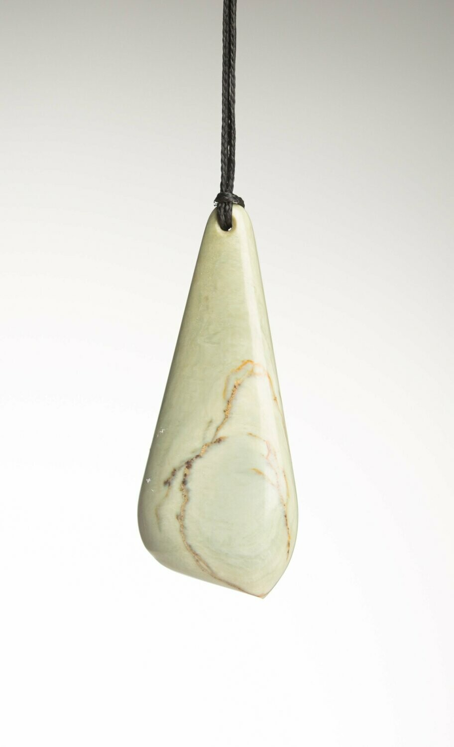 Greenstone Teardrop (Roimata) NZ Genuine Inanga stone - Te Makura
