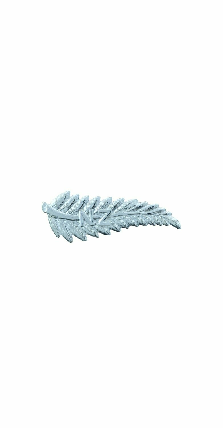 Sterling Silver Fern NZ Brooch - B22S