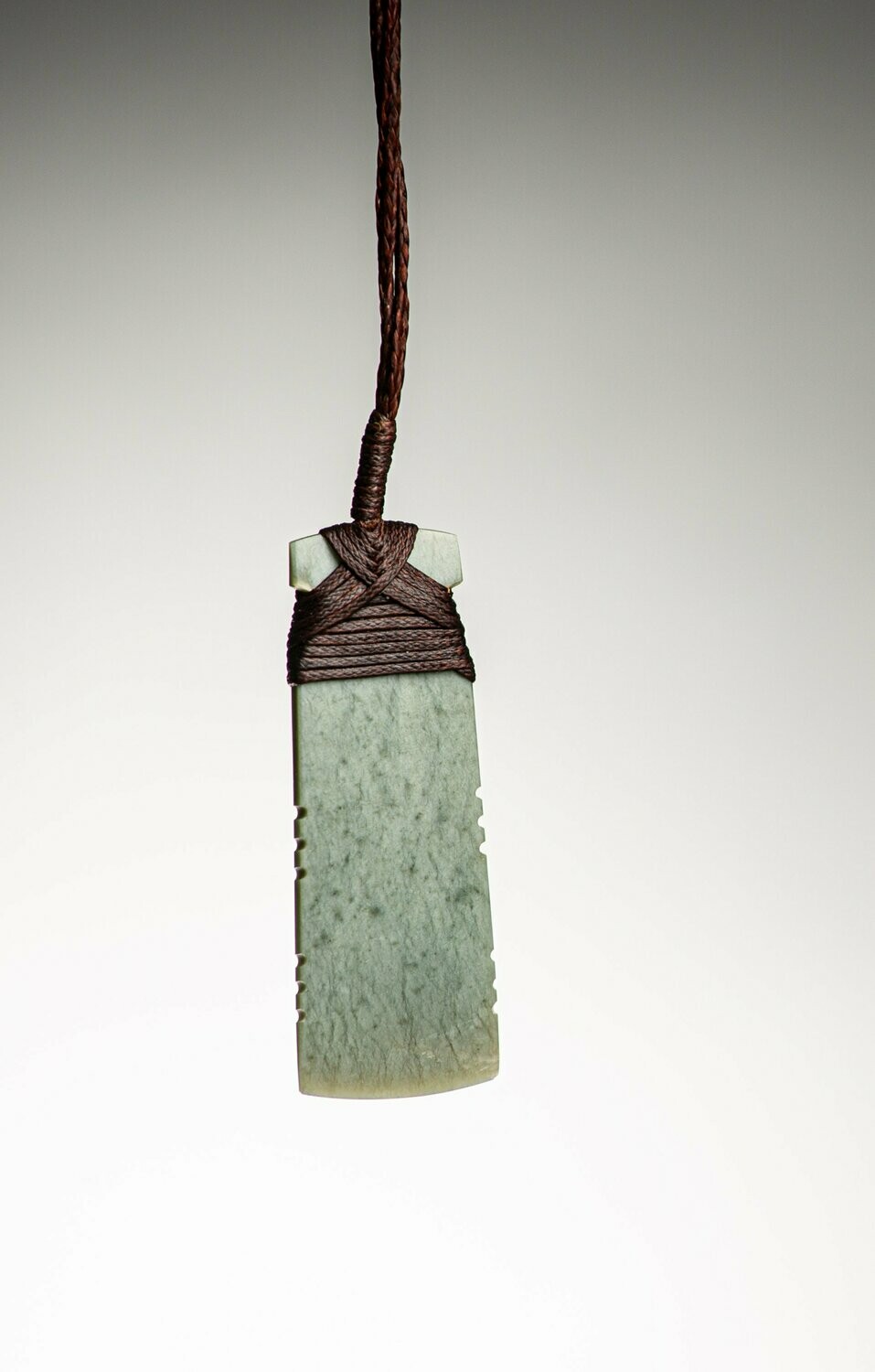 Greenstone Toki NZ Genuine Inanga stone - Rakaia