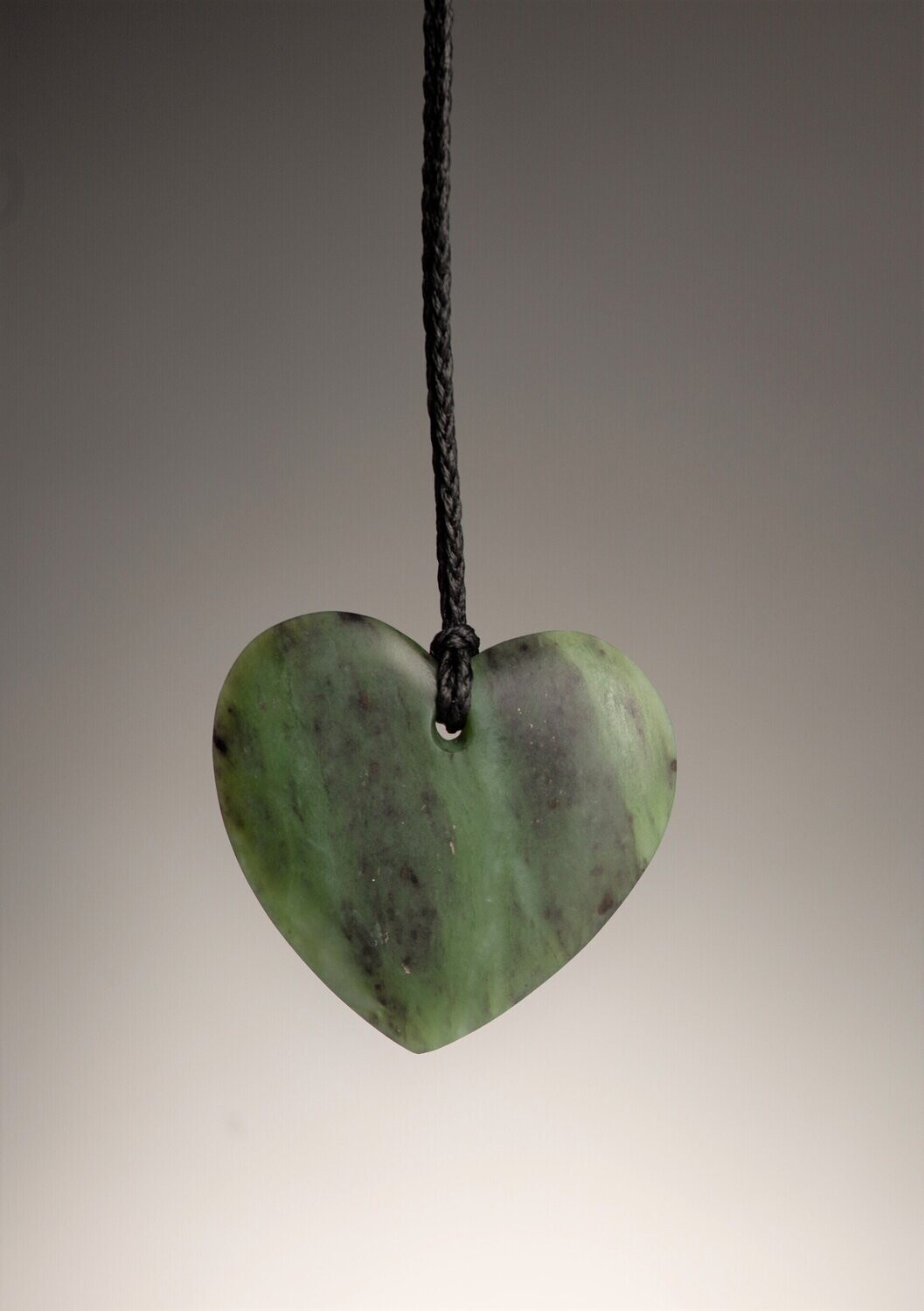 Greenstone Heart NZ Genuine Kawakawa stone - Akatarawa