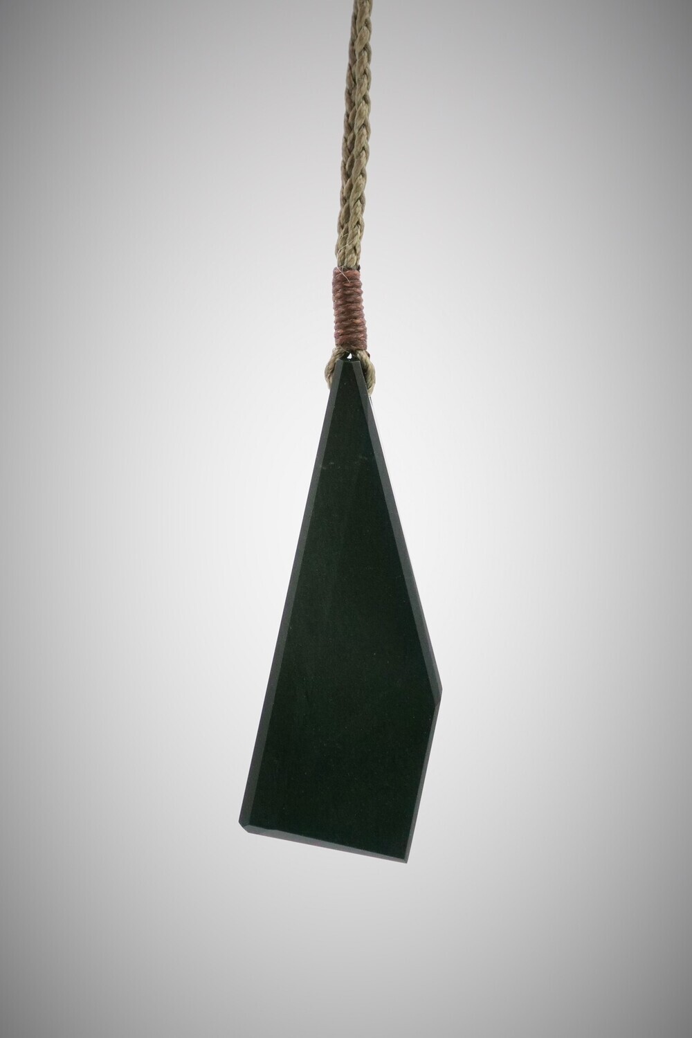 Moko Pounamu, Contemporary Design NZ Genuine Argillite stone - Harakeke