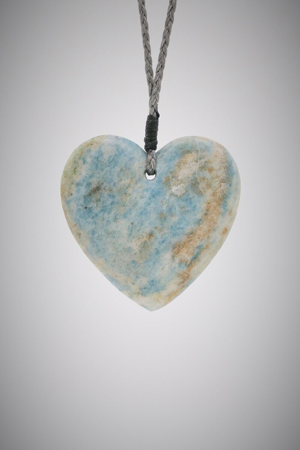 Moko Pounamu, Aotea Heart NZ Genuine Aotea stone - Rangihaeata