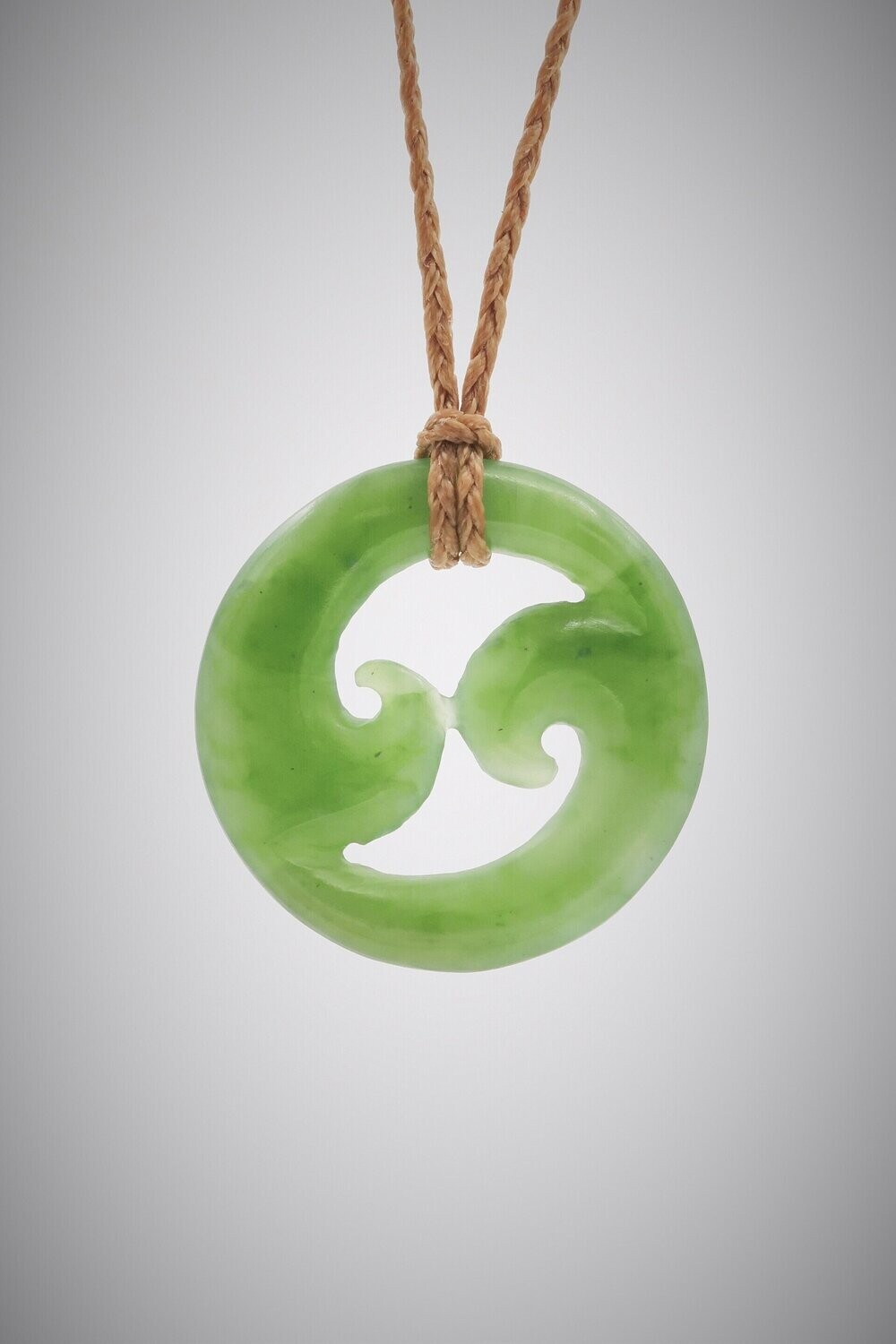 Greenstone Koru NZ Genuine Kahurangi stone - Taupo