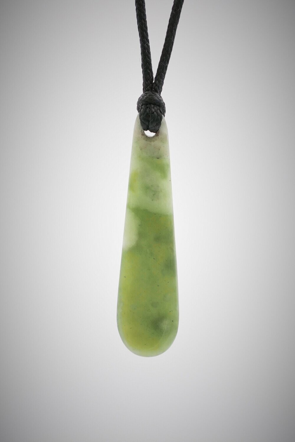 Moko Pounamu Roimata Teardrop NZ Genuine Kahotea Greenstone - Te Wharau