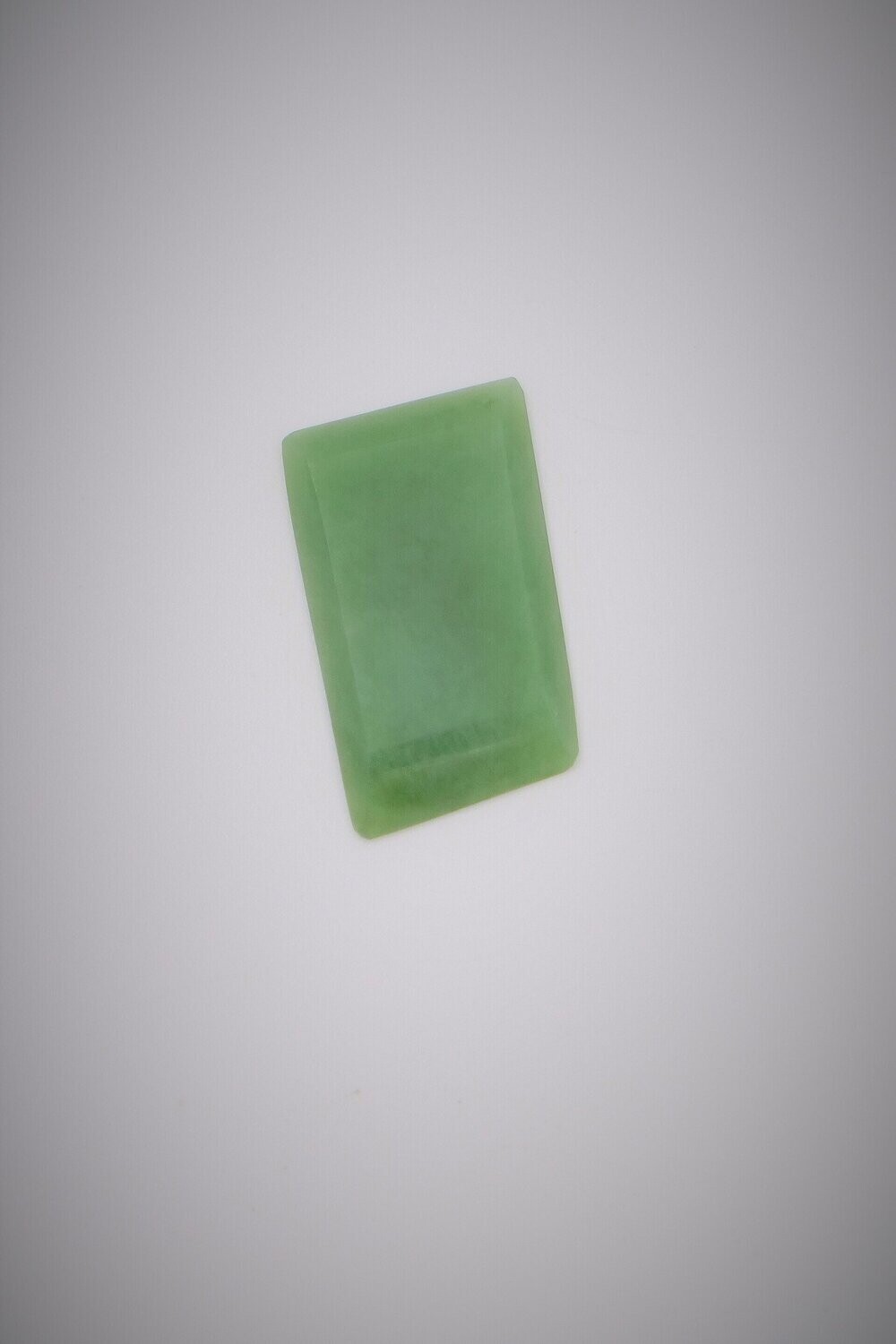 Moko Pounamu Kahurangi Greenstone Rectangle Cabochon #41