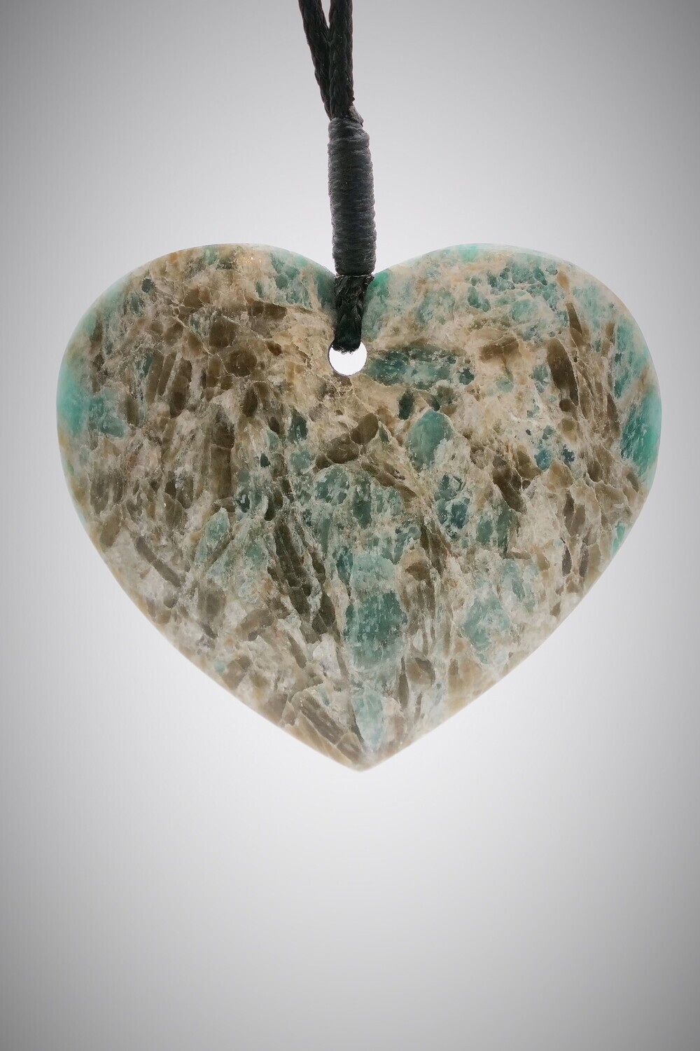 Moko Pounamu, Aotea Heart NZ Genuine Aotea stone - Waiheke