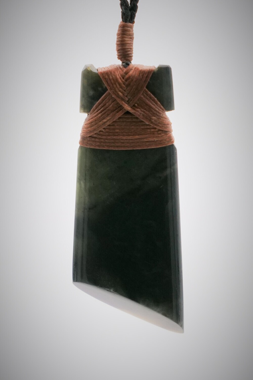 Greenstone Toki NZ Genuine Kokopu stone - Kirita Bay