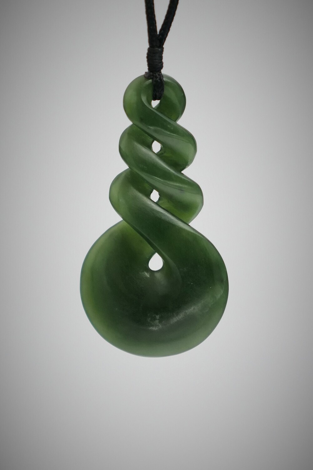 Greenstone Double Twist NZ Genuine Kahurangi stone - Te Puke