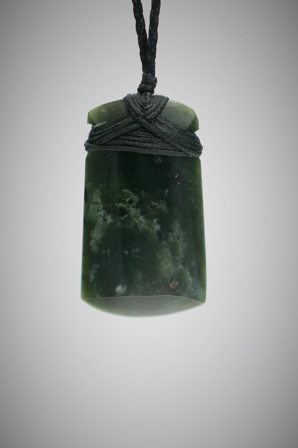 Greenstone Toki NZ Genuine Kawakawa Flower Jade - Koheroa