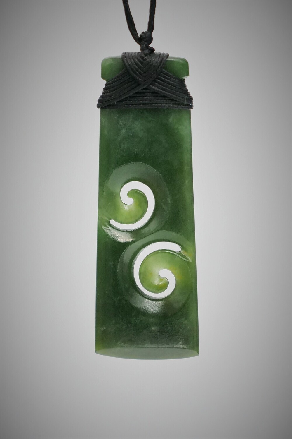 Moko Pounamu Toki NZ Genuine Kawakawa Greenstone - Whakapara