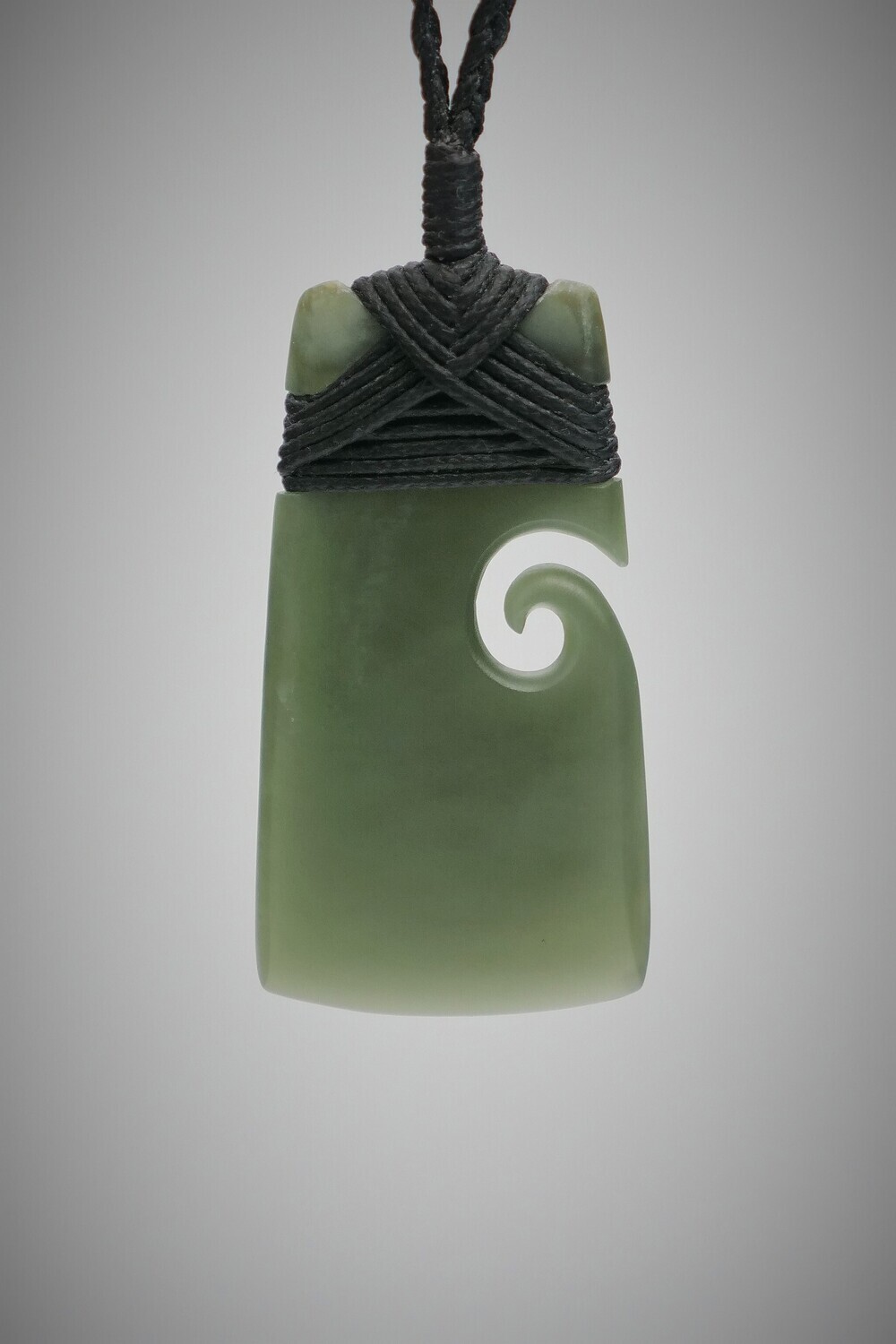 Greenstone Toki NZ Genuine Kawakawa Flower Jade - Koheroa