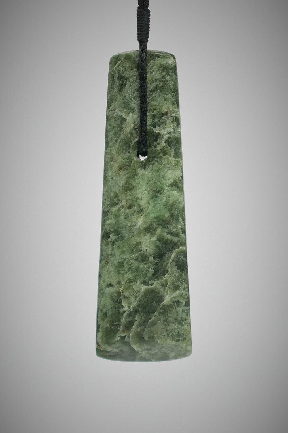 Moko Pounamu Toki NZ Genuine Kahotea Greenstone - Waituhi