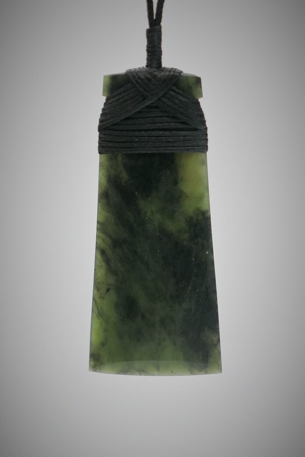Greenstone Toki NZ Genuine Kawakawa Flower Jade - Koheroa