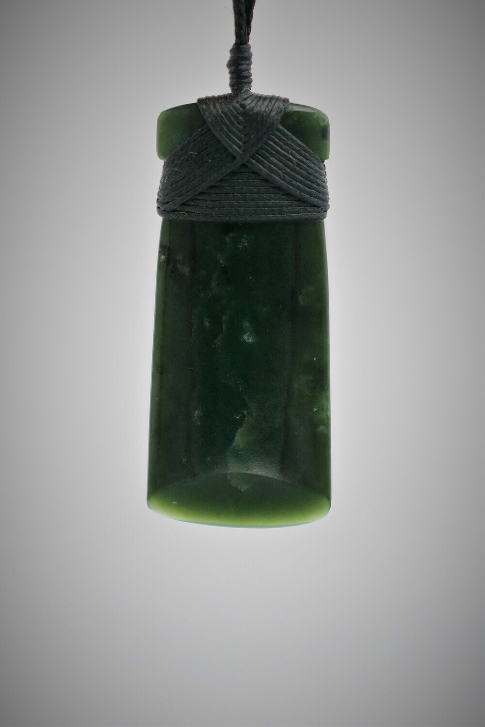 Greenstone Toki NZ Genuine Kawakawa Flower Jade - Koheroa