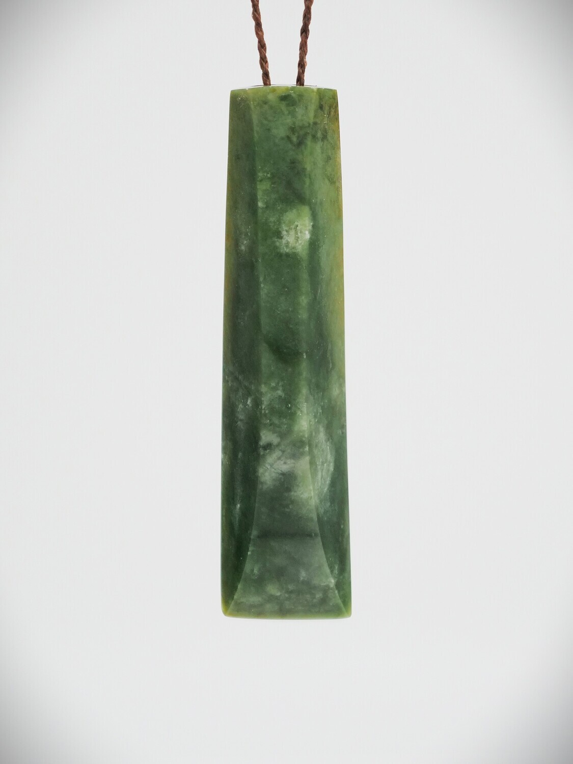 Moko Pounamu Toki NZ Genuine Marsden Flower Greenstone - Onahau