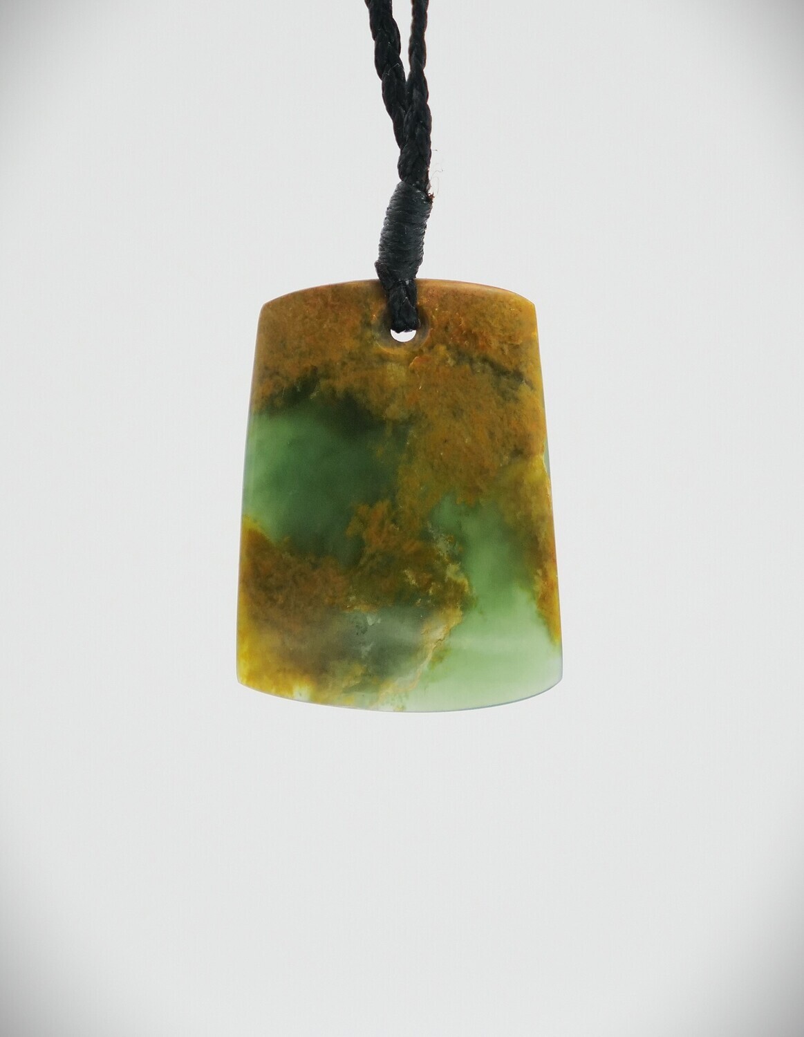 Moko Pounamu Toki NZ Genuine Kahurangi Flower Greenstone - Waimaunga