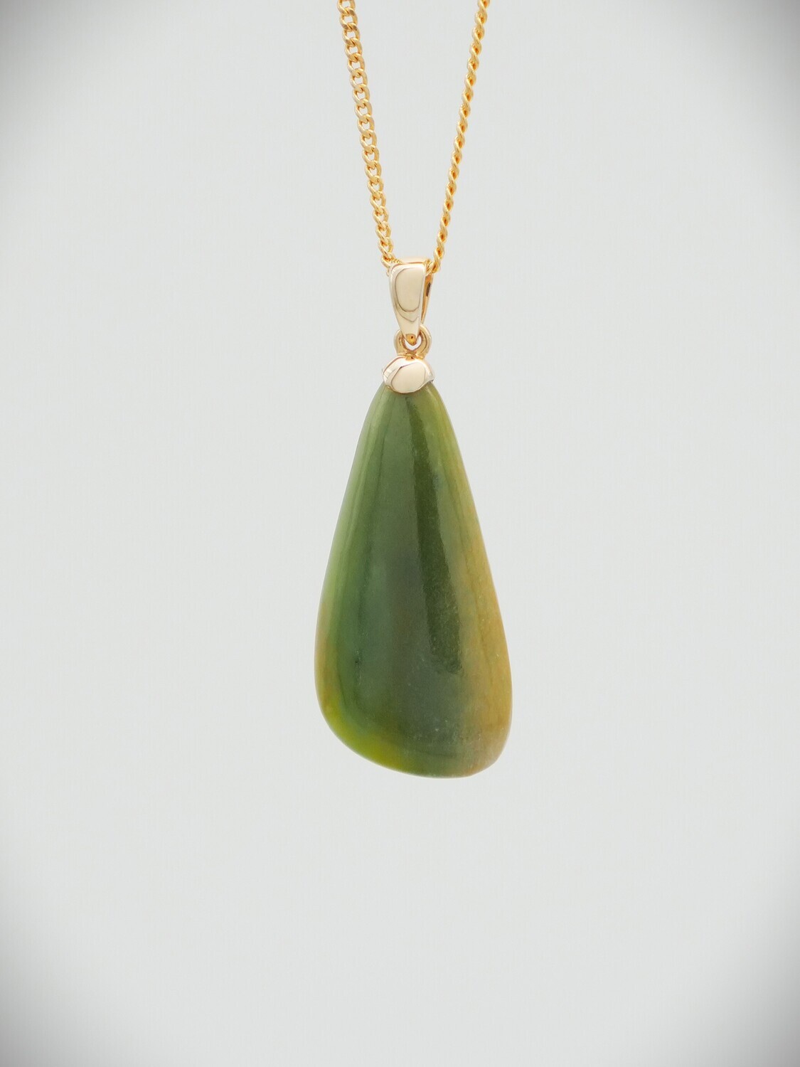 Moko Pounamu Roimata (Teardrop) NZ Genuine Marsden Flower Greenstone ...