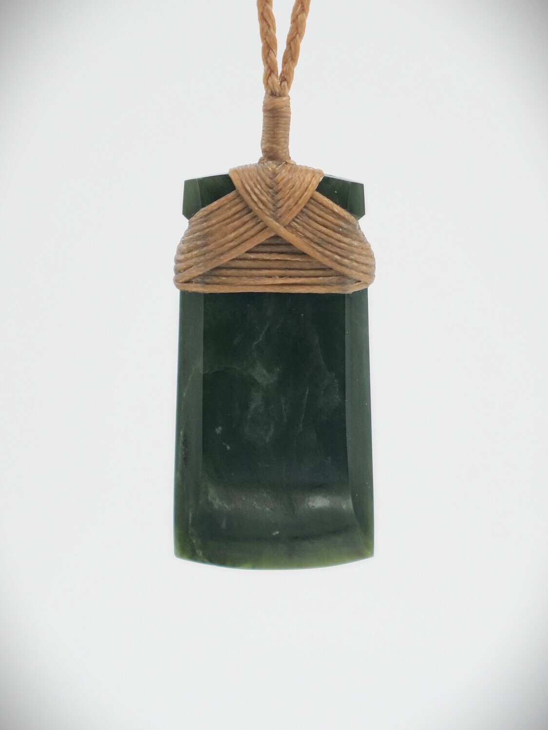 Moko Pounamu Toki NZ Genuine Tangiwai Greenstone - Kaiata