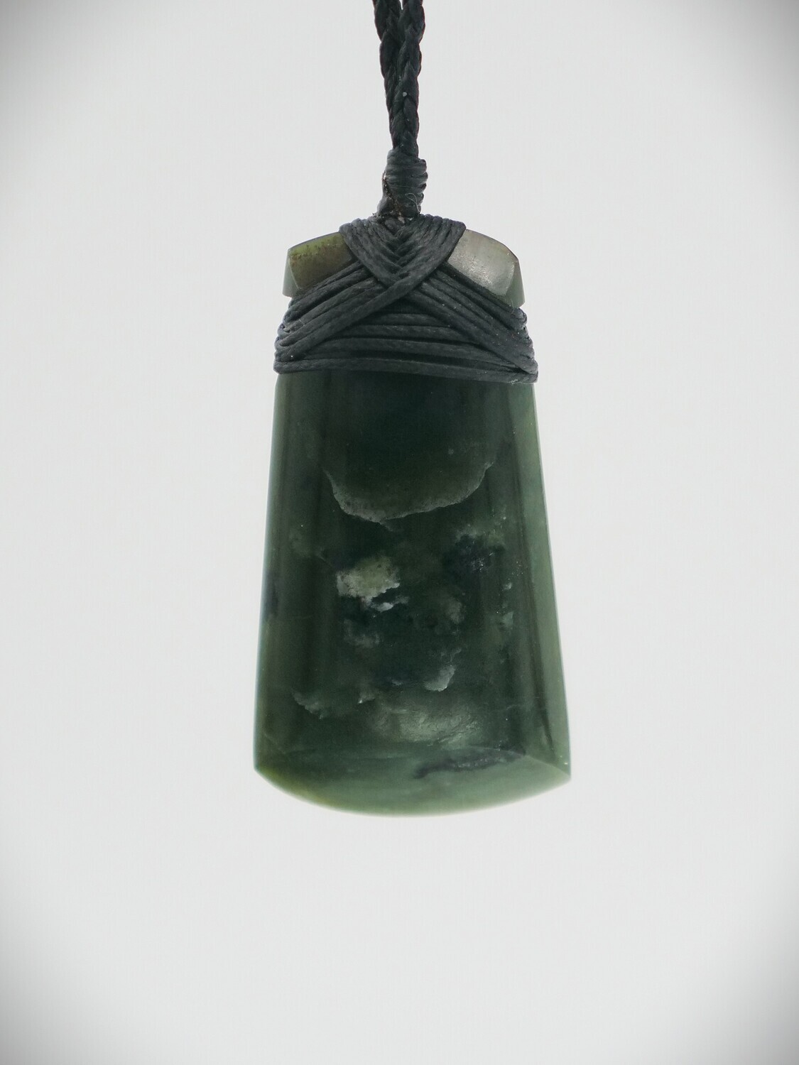 Moko Pounamu Toki NZ Genuine Kawakawa Greenstone - Kokiri