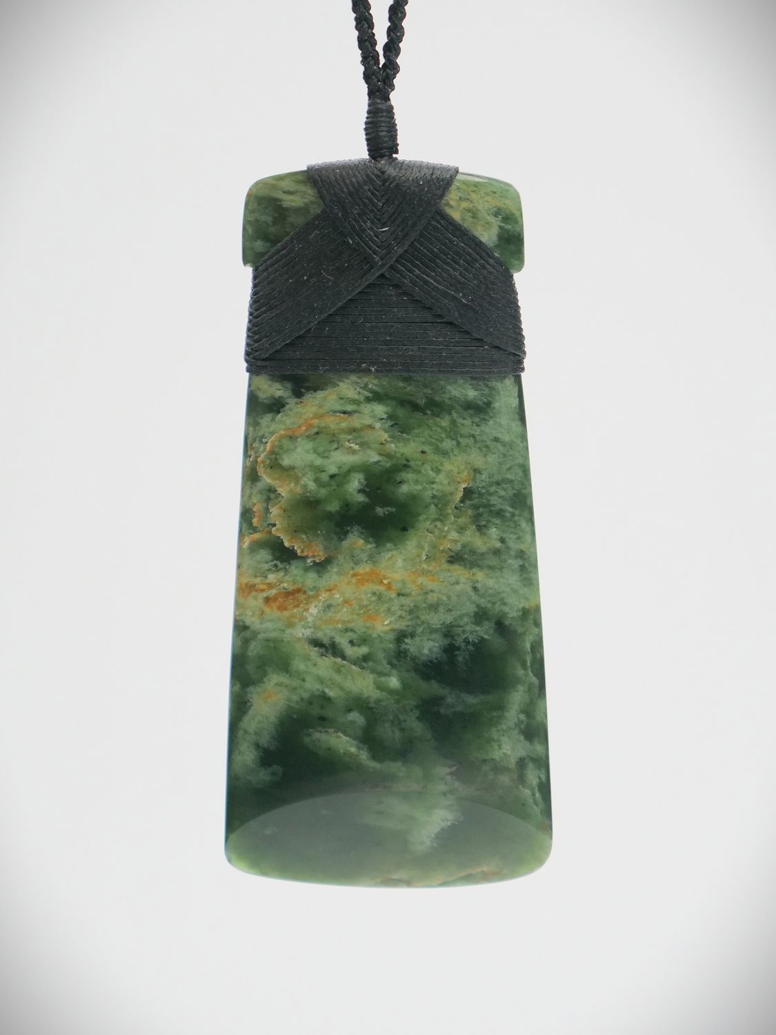Moko Pounamu Toki NZ Genuine Marsden Flower Greenstone - Kumutoto