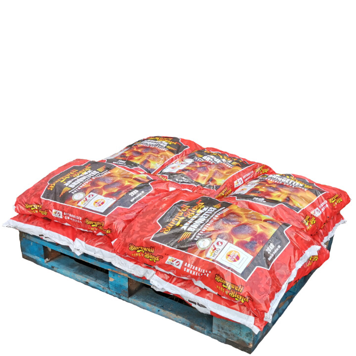 Burnwell Blend Plus Smokeless Coal Ovals 10 x 20kg Bags