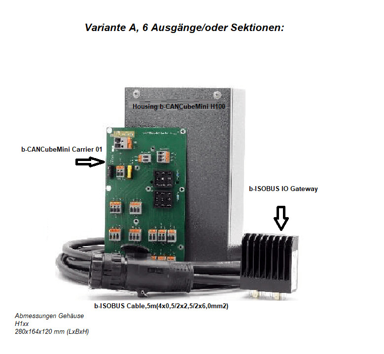 b-ISOBUS IO Gateway Set