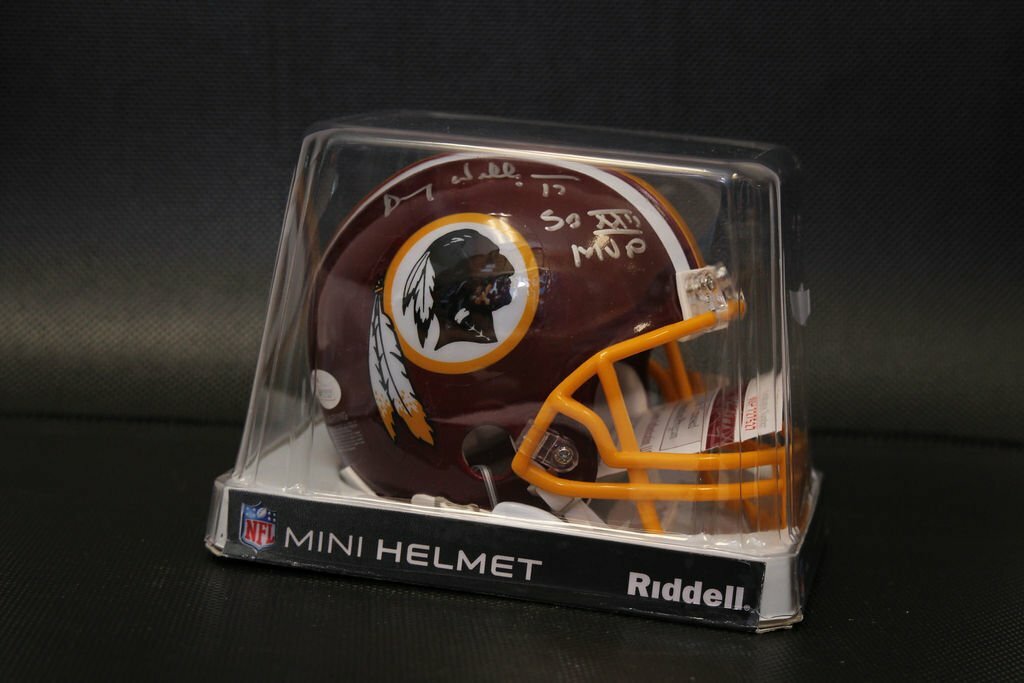 NFL Autographed Mini Helmets