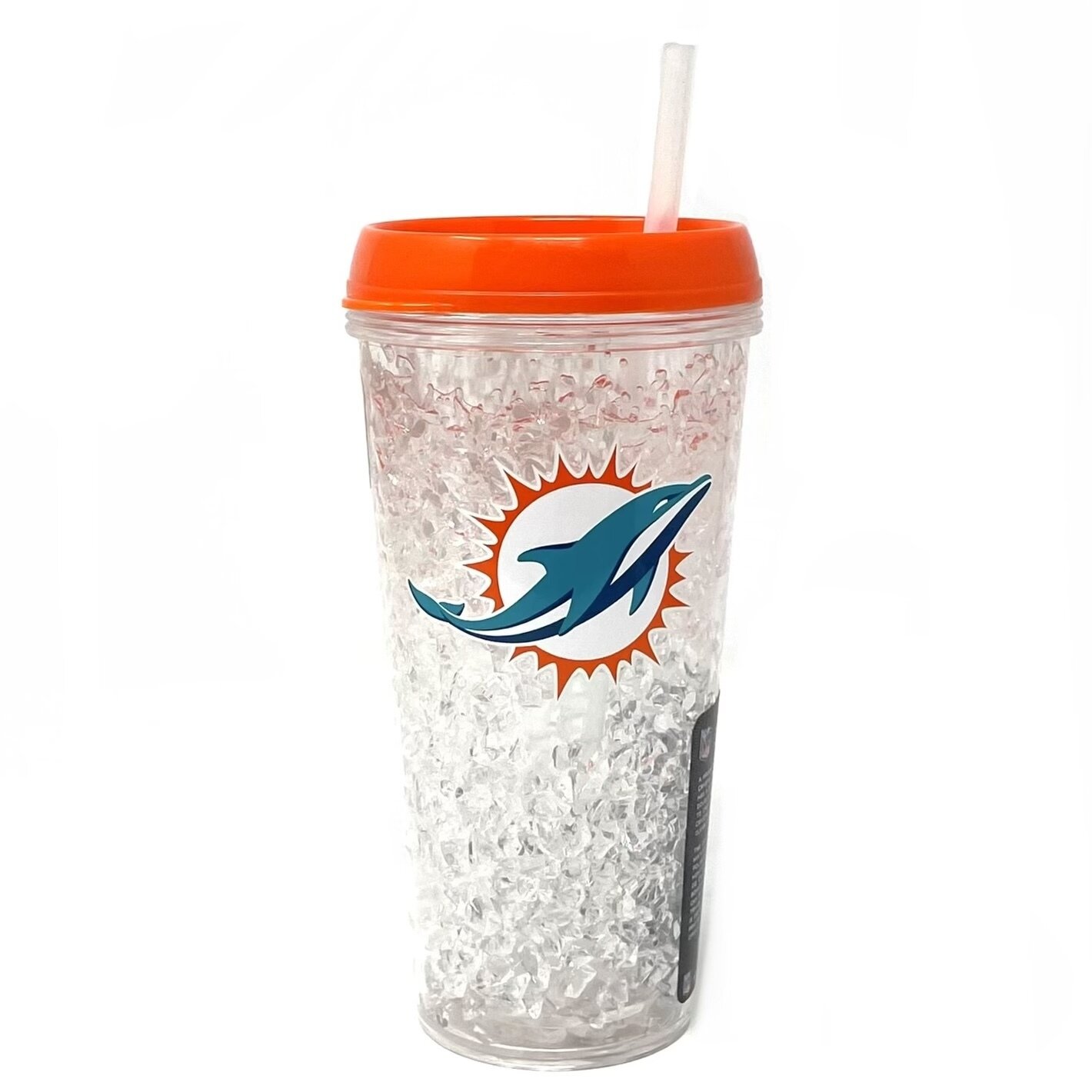 Miami Dolphins 12oz Crystal Mug