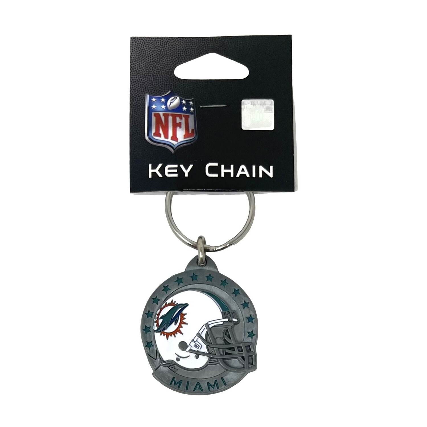 Miami Dolphins Heavyweight Helmet Key Ring