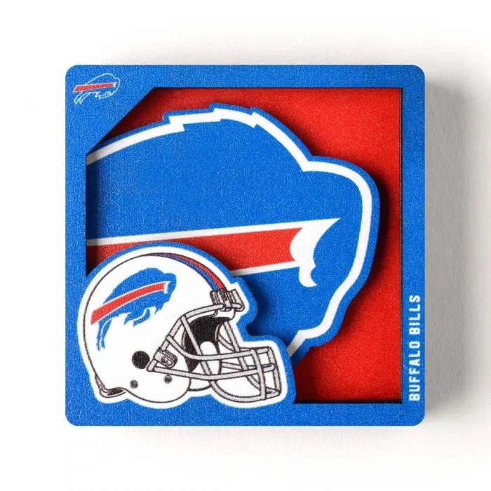 Buffalo Bills 3D Logo Magnet