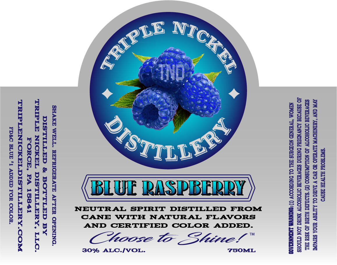 Blue Raspberry- 750ml
