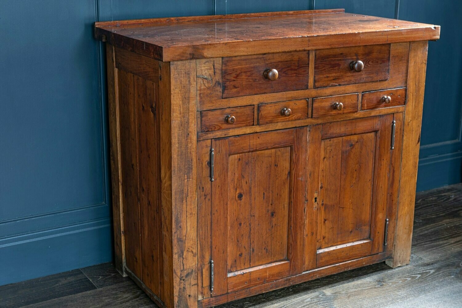 English Carpenters Work Bench/Cabinet