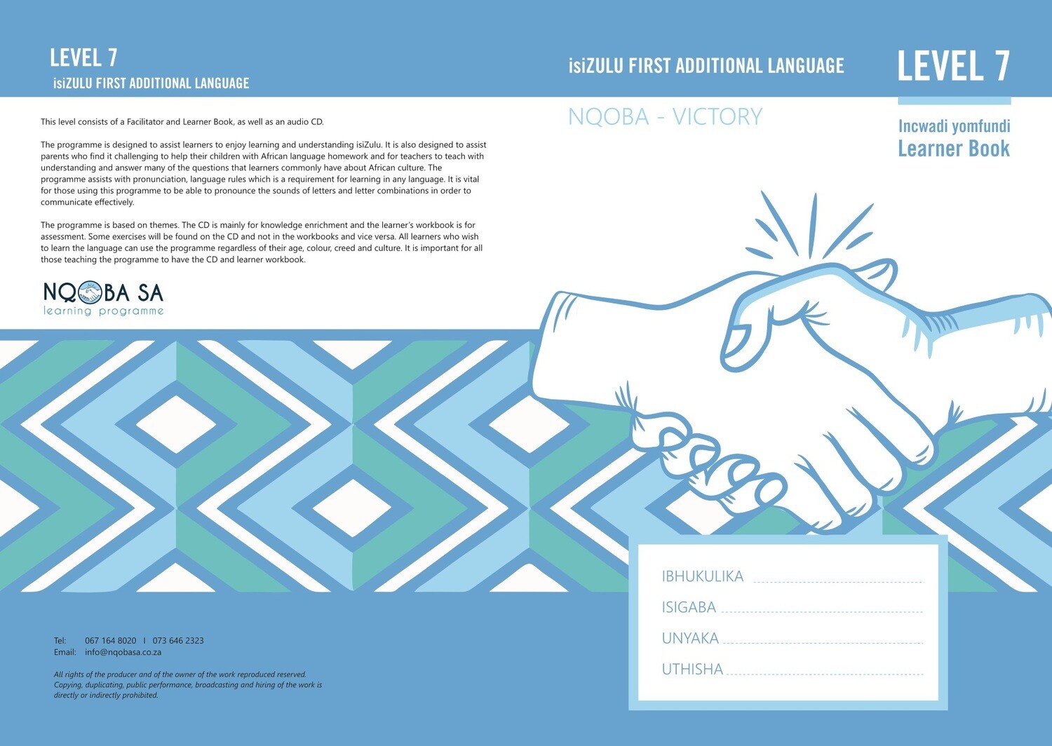 Nqoba Learner Book Level 7 Grade 6 – WELCOME TO DC BOOKS – Welcome to ...