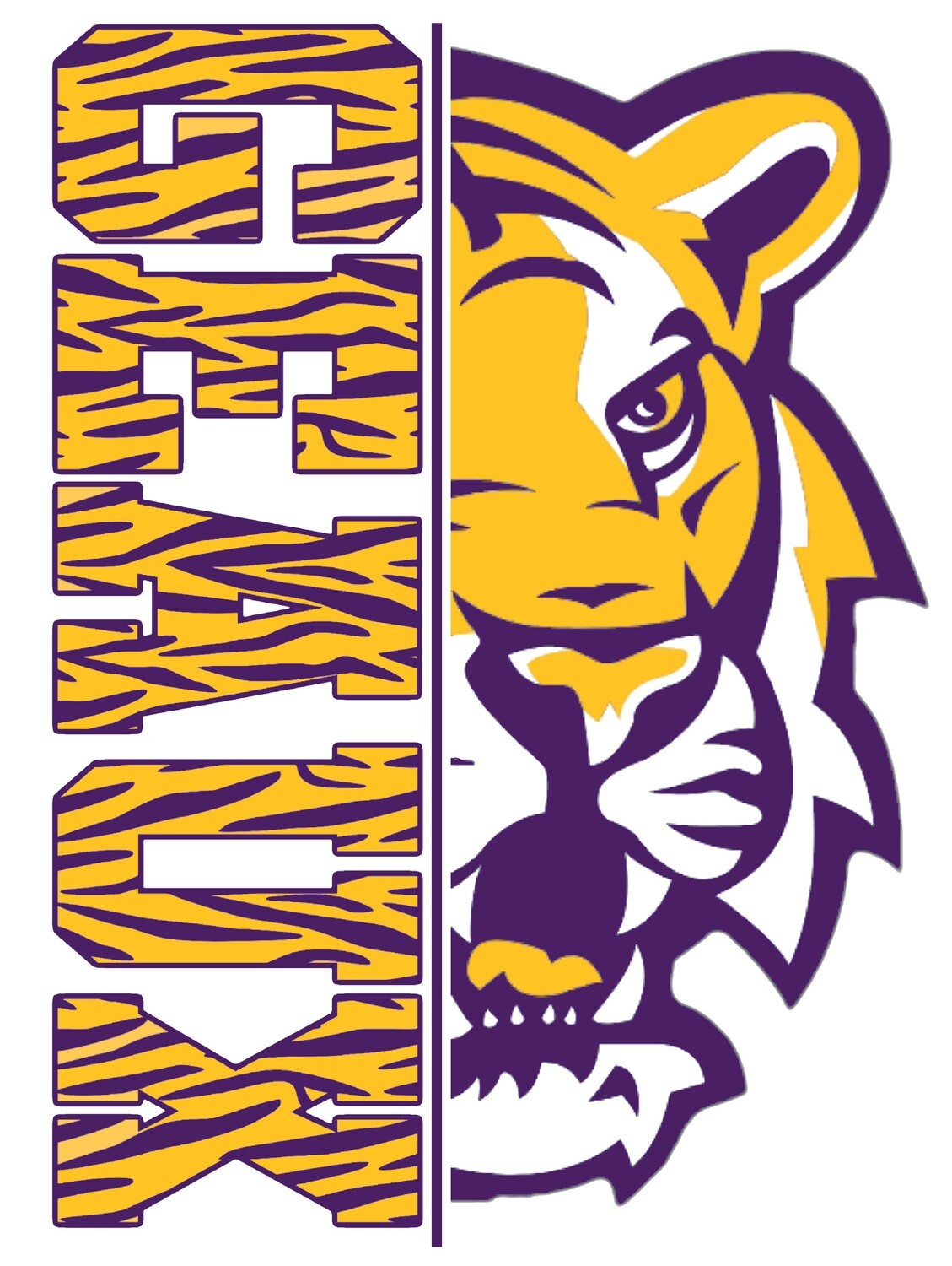Clip Art LSU Geaux Tigers
