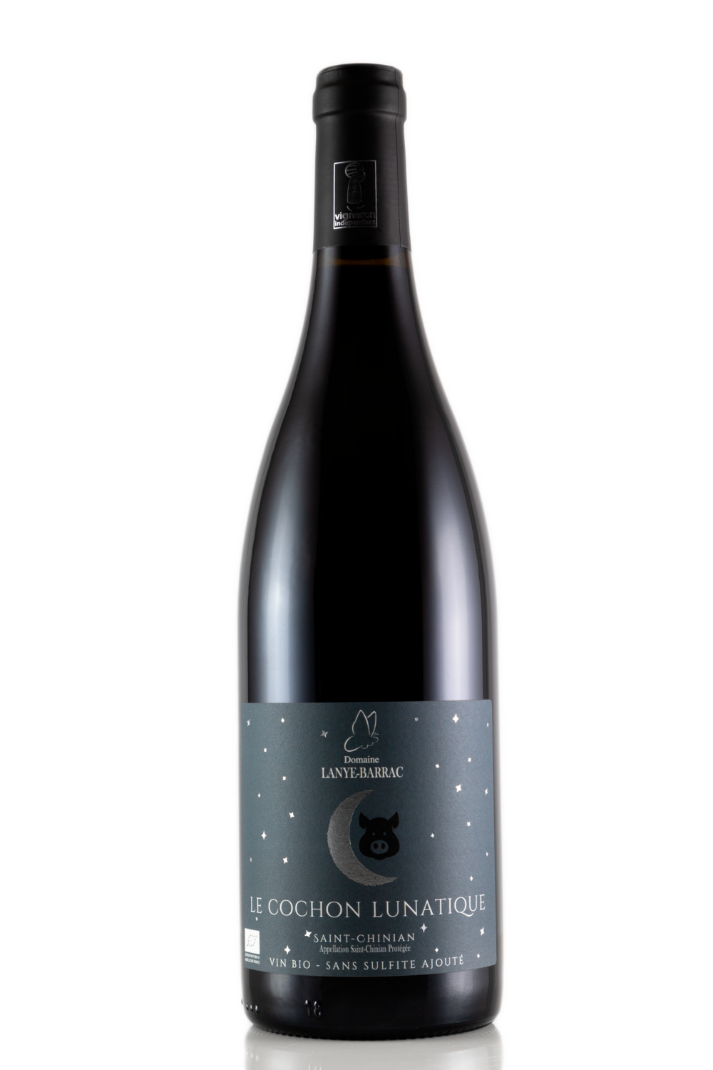 Le Cochon Lunatique rouge 2019, AOC Saint-Chinian