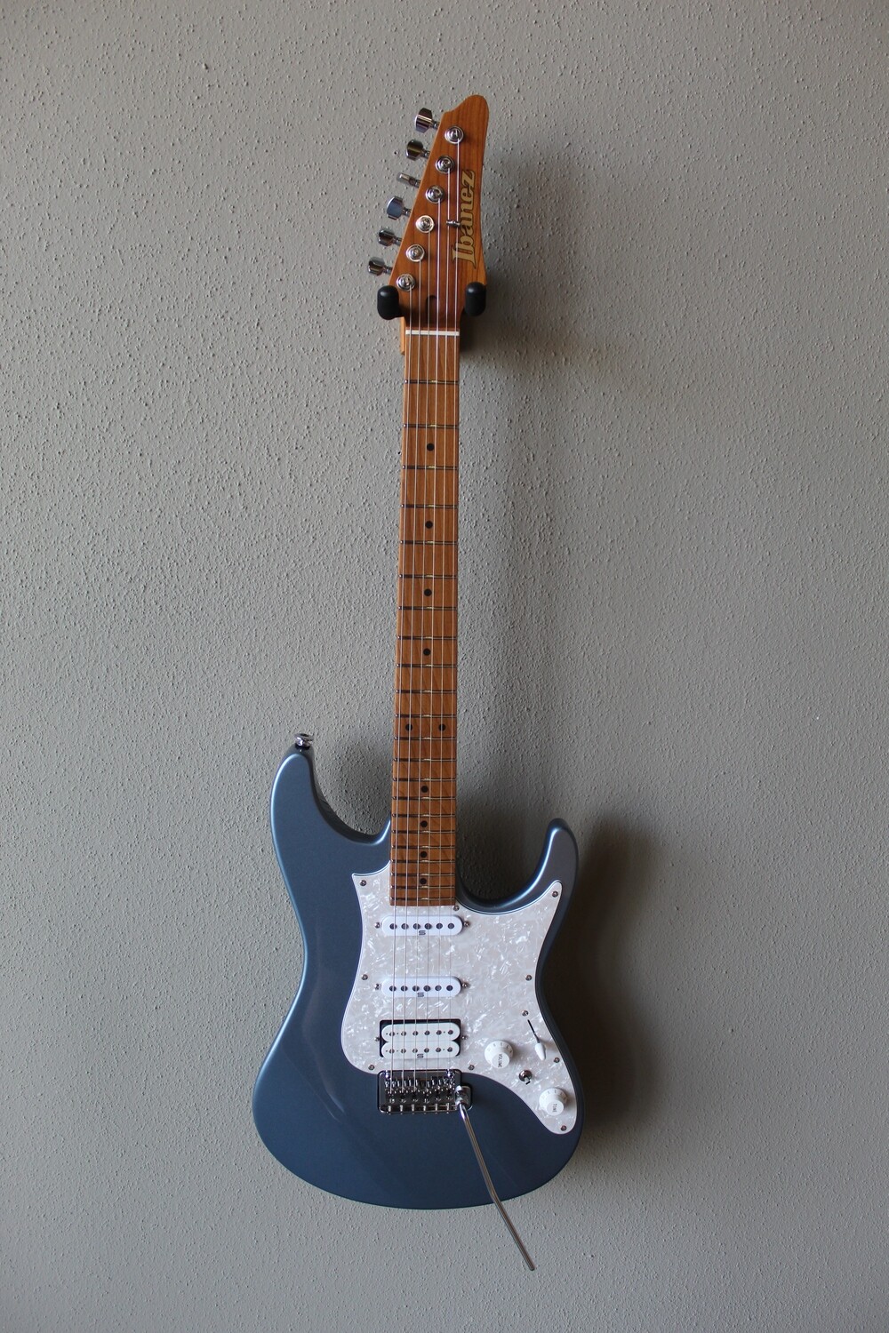 Ibanez Prestige AZ2204 Electric Guitar - Ice Blue Metallic | Memorial Music