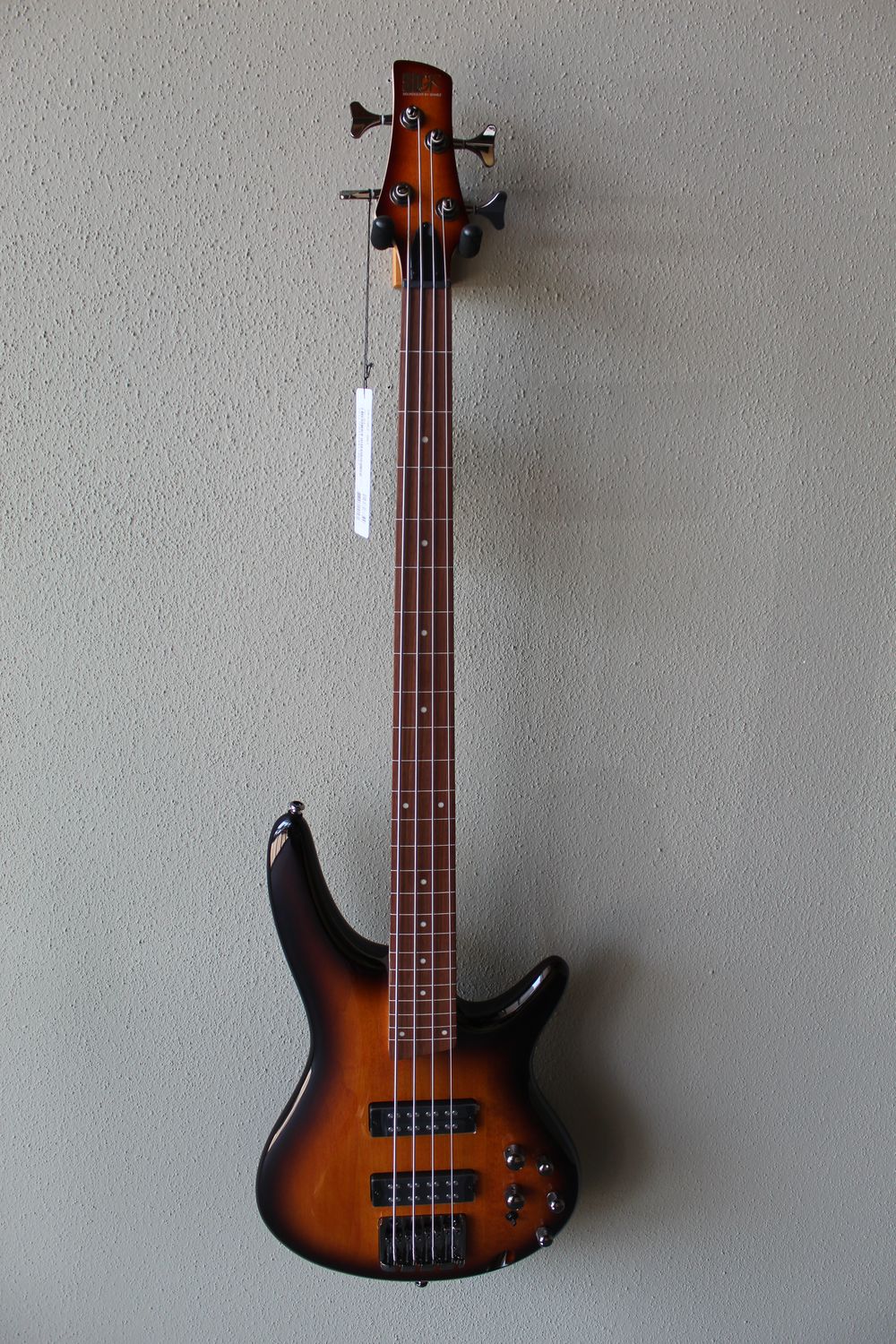 Ibanez SR370EF 4 (Four) String Fretless Electric Bass Guitar - Brown ...